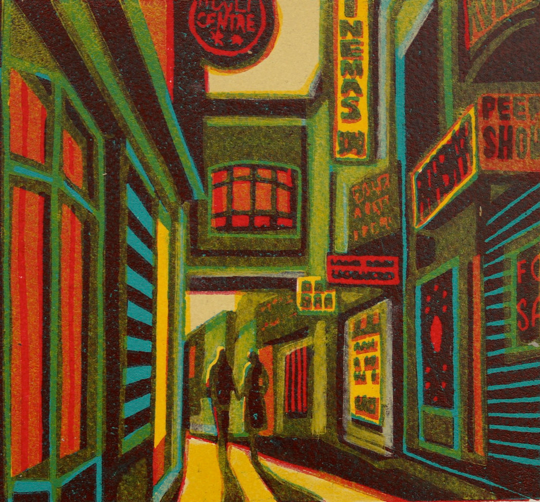 View Some of Gail Brodholt's Linocut Prints