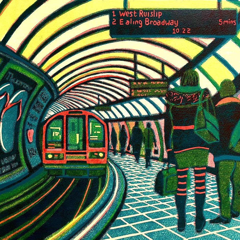 View Some of Gail Brodholt's Linocut Prints